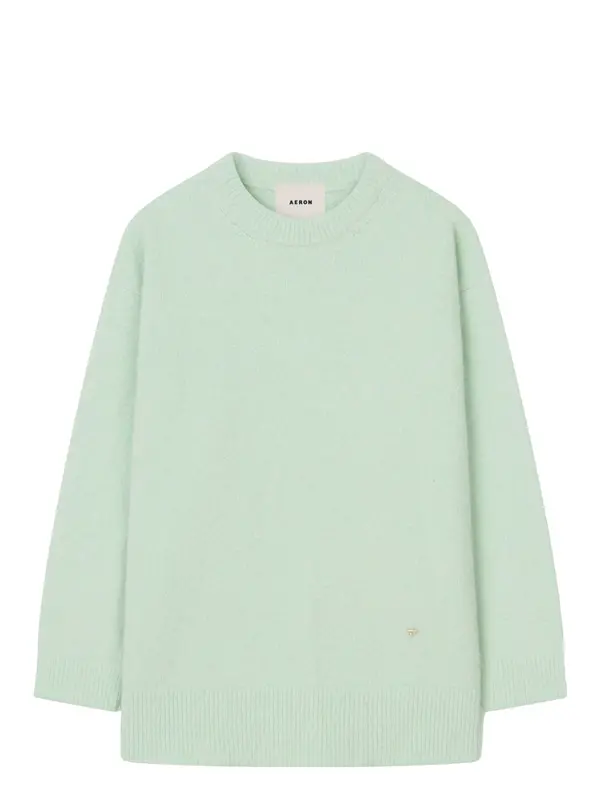 AERON Thunder Brushed Jumper - Green