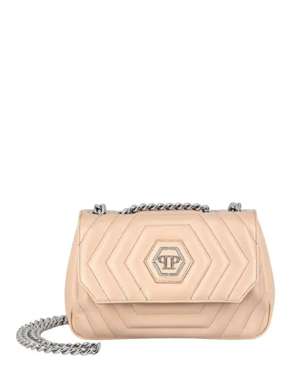 Philipp Plein Hexagon Shoulder Bag - Neutrals