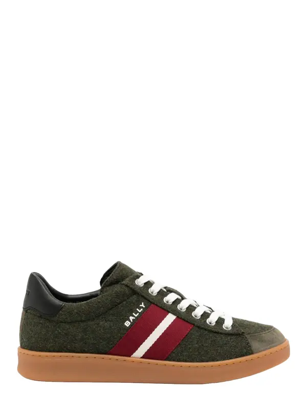 Bally Runway Low Top Sneakers - Green