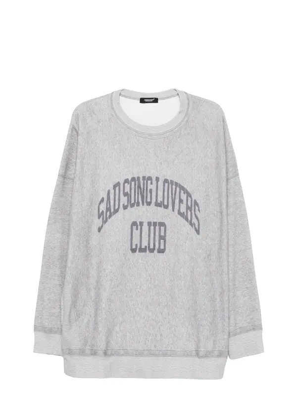 UNDERCOVERISM Slogan-print Sweatshirt - Grey