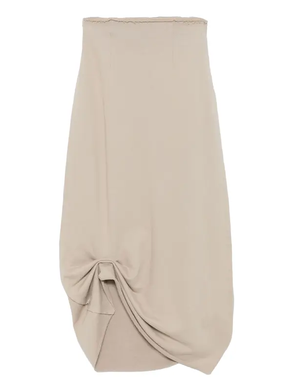 ELENA VELEZ Amish Maxi Skirt - Neutrals