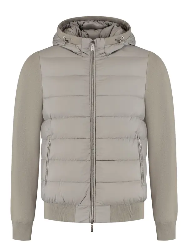 MOORER Lenz Padded Jacket - Neutrals