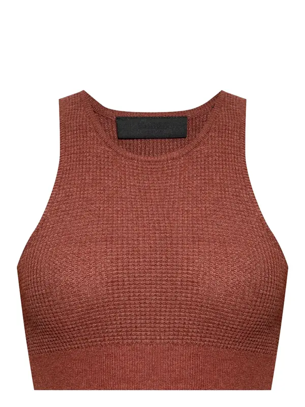 Fear Of God Waffle Sport Tank Top - Red