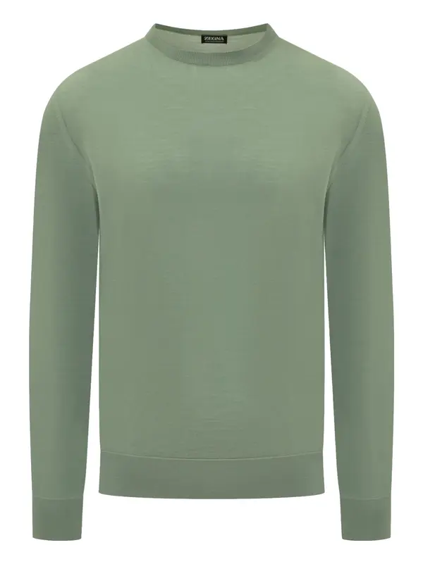 Zegna Wool Sweater - Green