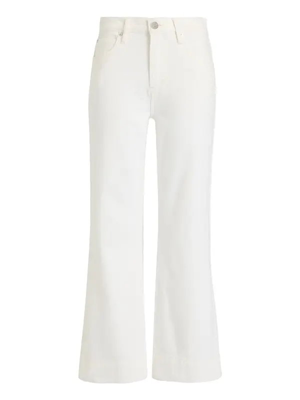 FRAME Extreme High-rise Flare Jeans - Ivory