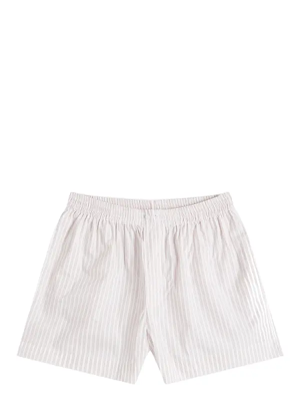 DEIJI STUDIOS Stripe Boxer Shorts - Musk Stripe