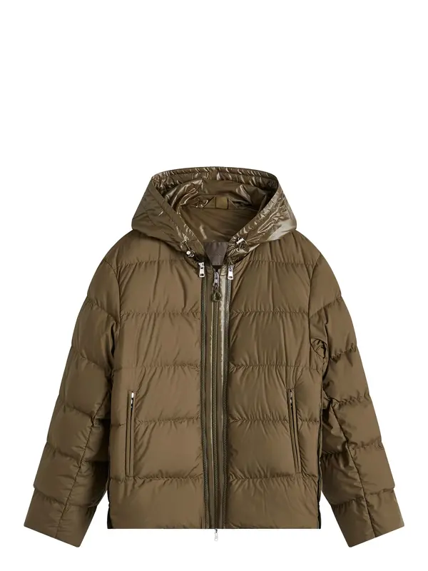 Moncler Garoa Nylon Jacket - Brown