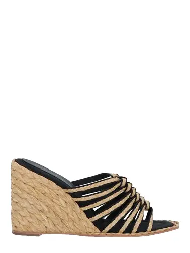 PALOMA BARCELO Espadrille Sandals - Black