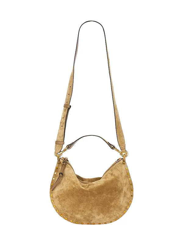 Isabel Marant Oskan Soft Zipped Bag - Taupe