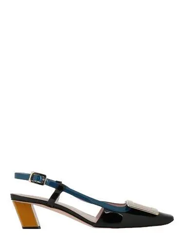 ROGER VIVIER Pumps In Bright Leather - Blue