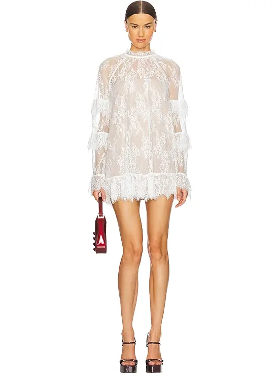 STONE COLD FOX X Mia Mini Dress - White