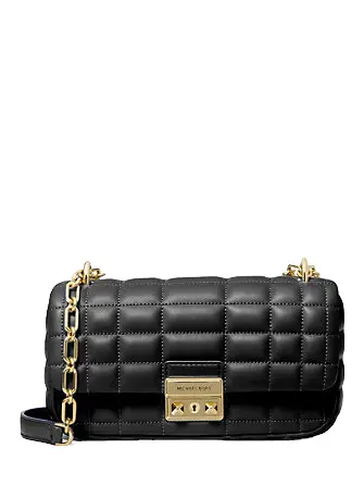 Michael Kors Tribeca Small Quilted Leather Shoulder Bag - Black