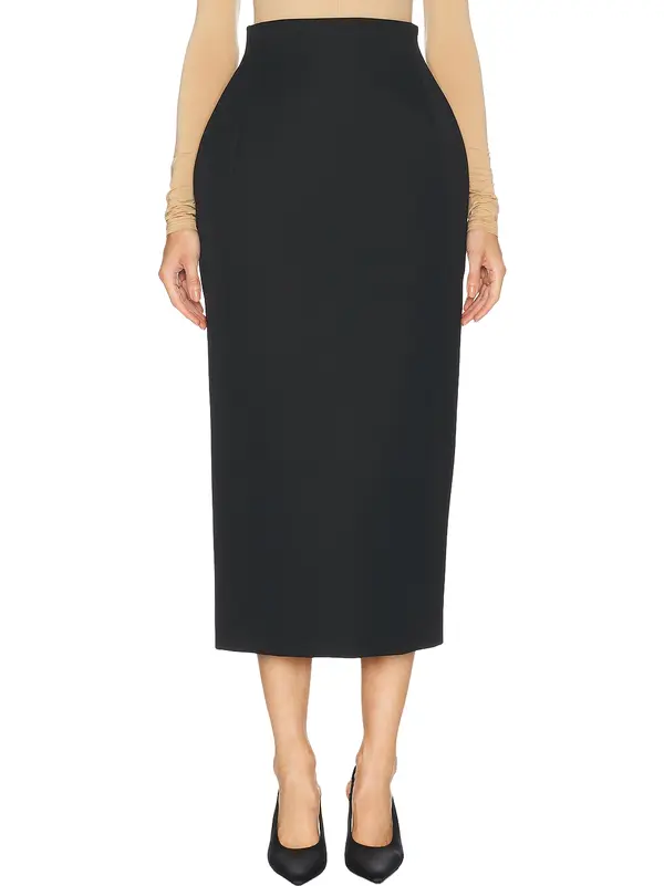 Wardrobe.NYC X Rosie Huntington-whiteley Sculpted Skirt - Black