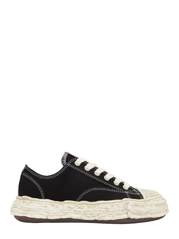 Mihara Yasuhiro Peterson 23 Vintage Sole Low Top Sneakers - Black