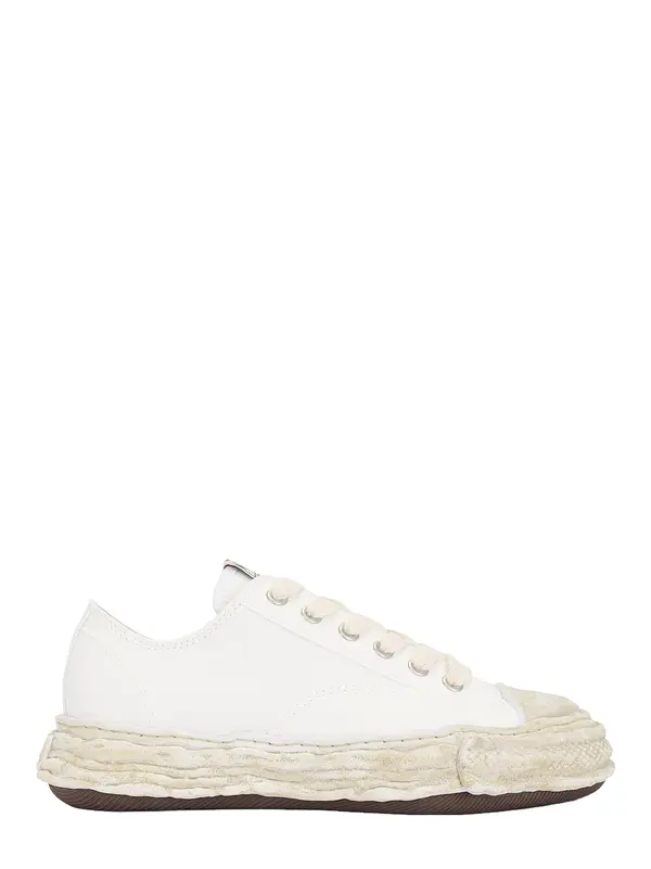 Mihara Yasuhiro Peterson 23 Vintage Sole Low Top Sneakers - White