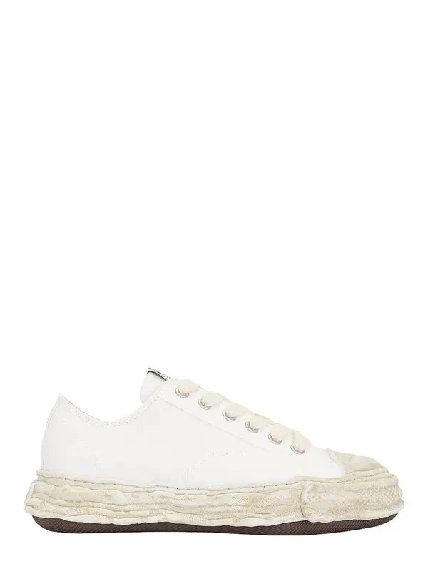 Mihara Yasuhiro Peterson Original Sole Low Top Sneakers - White