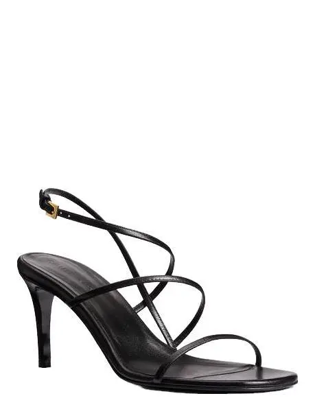 Khaite Loop Strappy Sandal - 200 Black