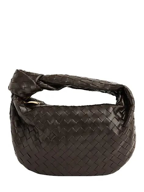 Bottega Veneta Large Jodie Leather Hobo Bag - Fondant
