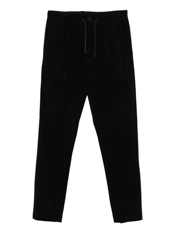 Transit Elasticated-waistband Trousers - Black