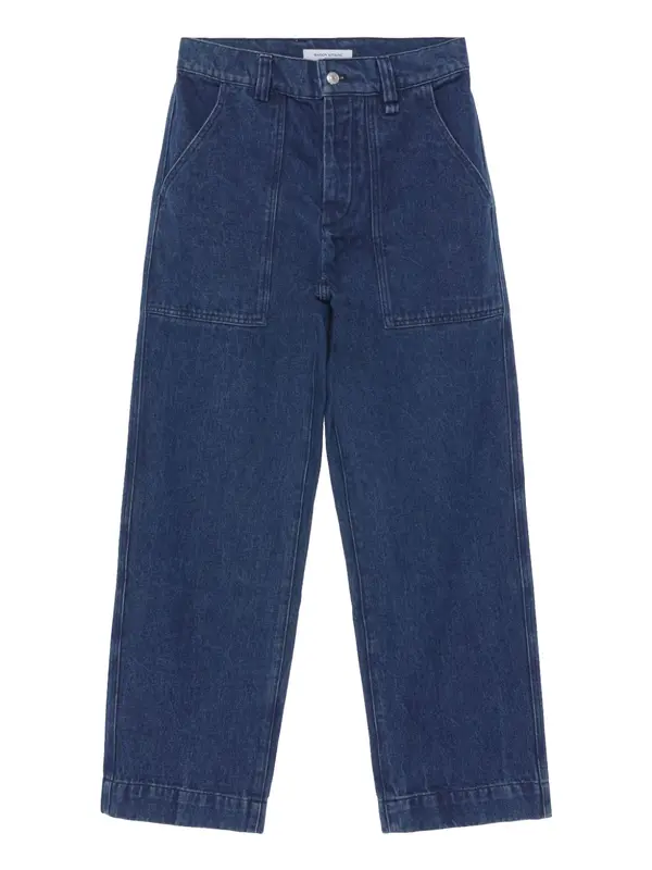 Maison Kitsuné Workwear Denim Jeans - Blue