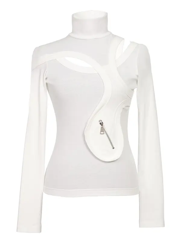 Natasha Zinko Jersey Long-sleeve T-shirt - White