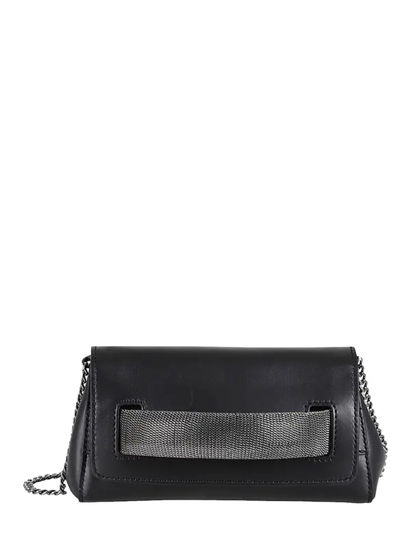 ORTIGNI Gossip Clutch - Black