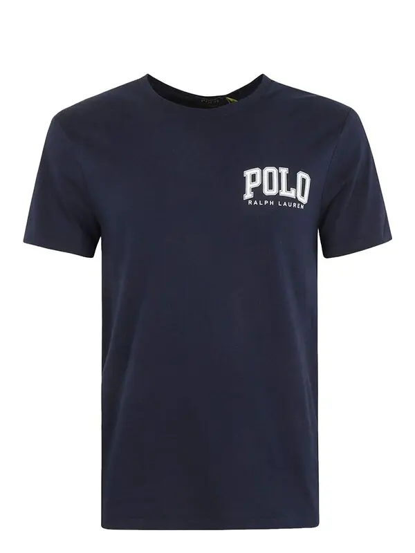 Polo Ralph Lauren Logo-print Cotton T-shirt - Blue