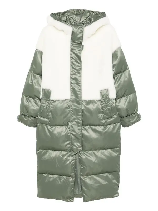 SHOREDITCH SKI CLUB Marlowe Padded Parka - Green