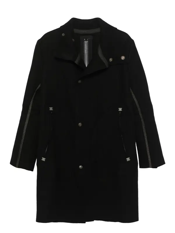 ISAAC SELLAM EXPERIENCE Wool Coat - Black