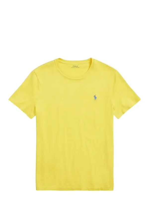 Polo Ralph Lauren Polo Pony Cotton T-shirt - Yellow