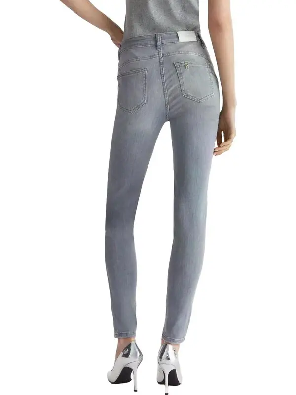 Liu Jo Bottom Up Skinny Jeans - Grey