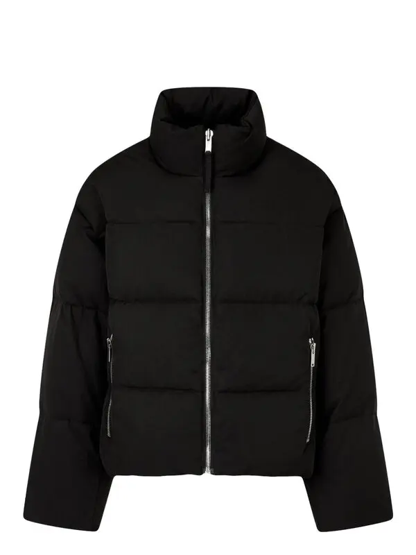 STUDIO TOMBOY Quilted Puffer Jacket - Black