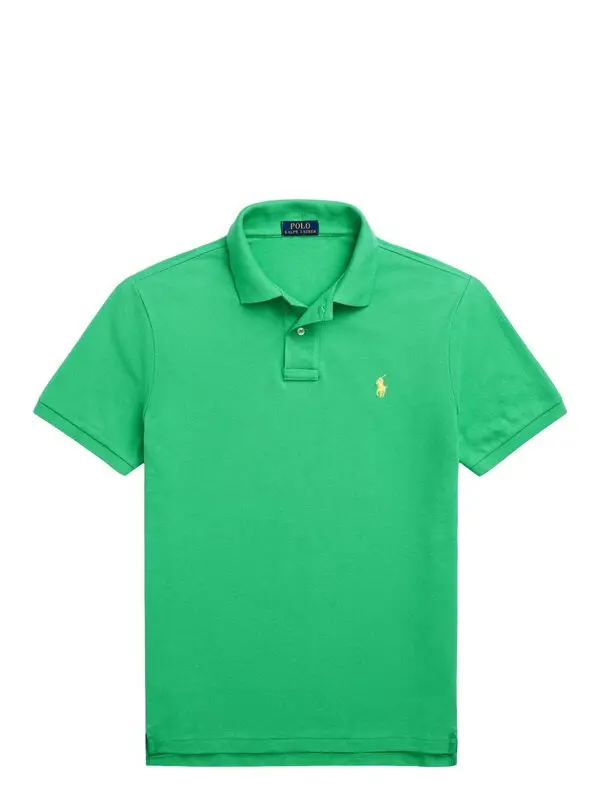 Polo Ralph Lauren Polo Pony Cotton Polo Shirt - Green
