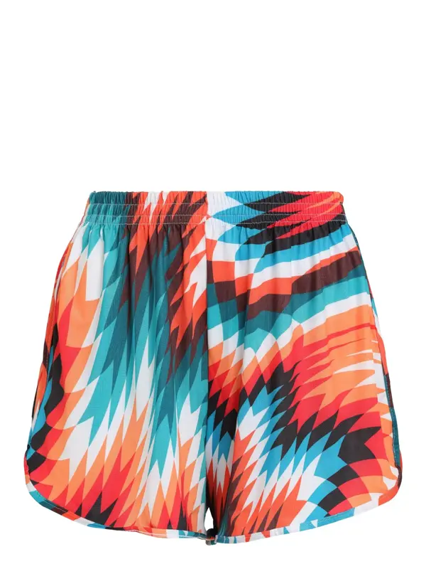 LYGIA & NANNY Lee Printed Shorts - Orange