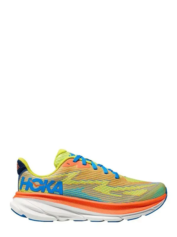 Hoka One One Clifton 9 Athletic Shoes - Evening Primrose/vibrant Orange