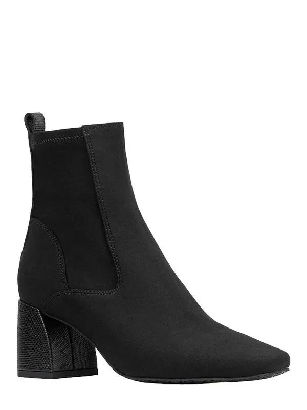 DONALD PLINER Niri Ankle Booties With Block Heel - Black