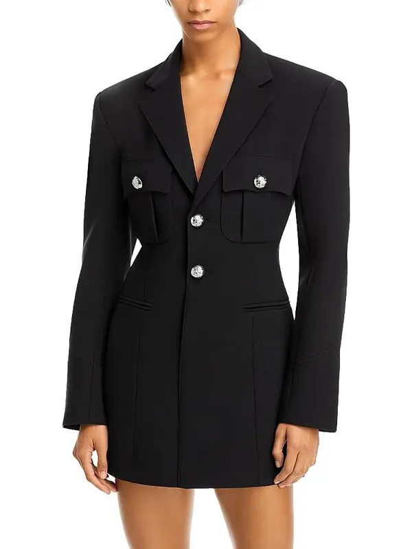 Ronny Kobo Samantha Blazer Dress - Jet Black