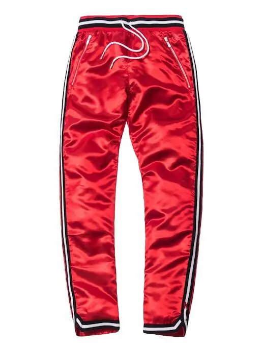 Kith X Mitchell & Ness Satin Warmup Pant - Miami