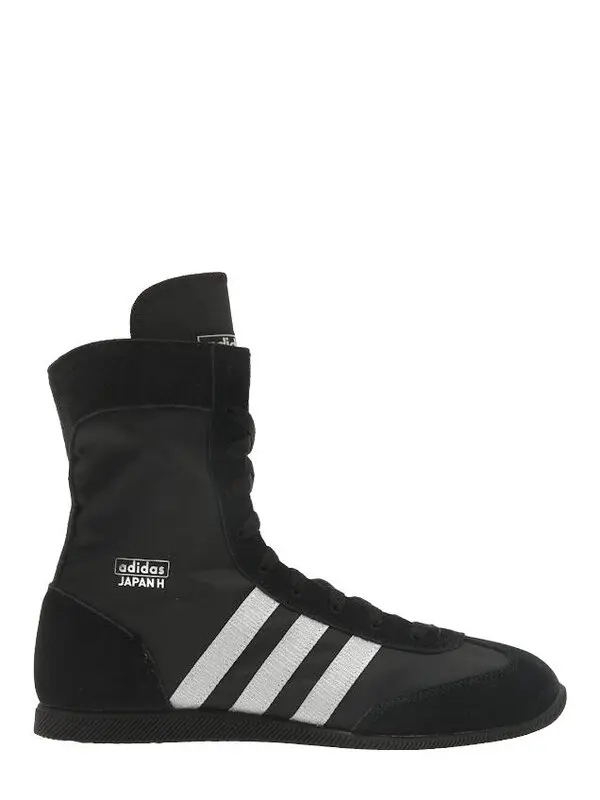 Adidas Japan Mid High-top Sneakers - Core Black/silver Metallic/footwear White
