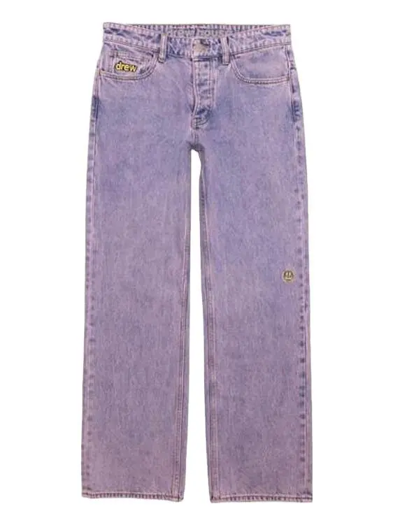 Drew House Wide Leg Jean - Tinted Lavender