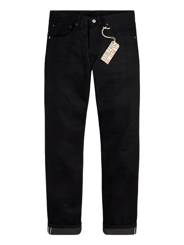 Ralph Lauren Double Rl Slim Fit Selvedge Jean - Black