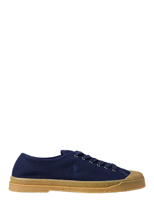 Ralph Lauren Essence 100 Canvas Cap-toe Sneaker - Newport Navy