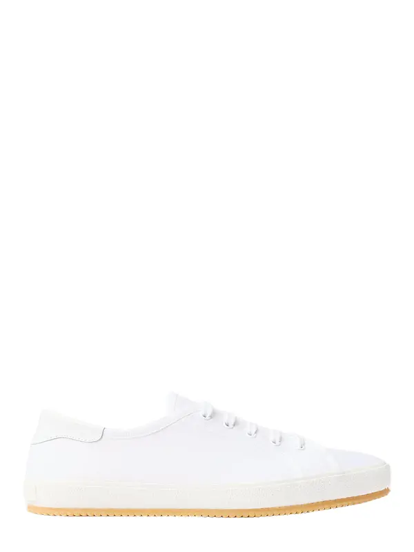 Ralph Lauren Bayston Canvas Sneakers - Bianco