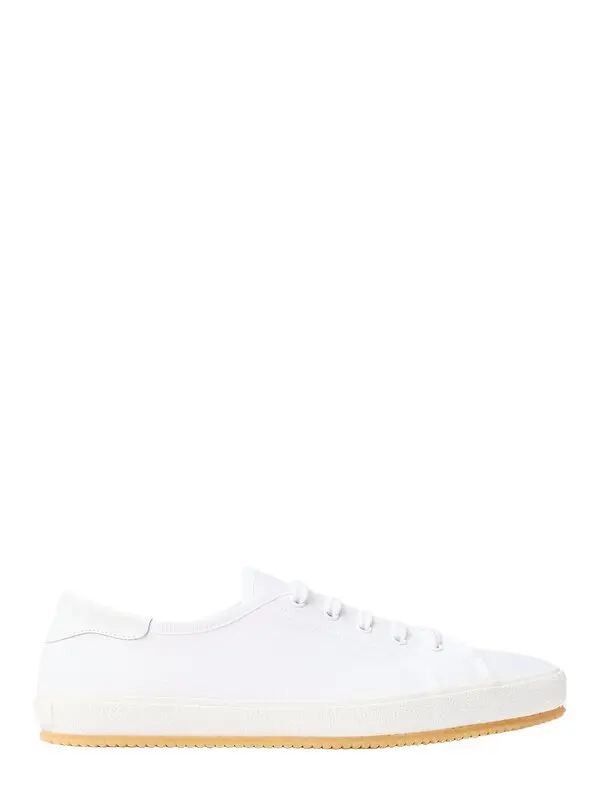 Ralph Lauren Bayston Canvas Sneakers - Bianco
