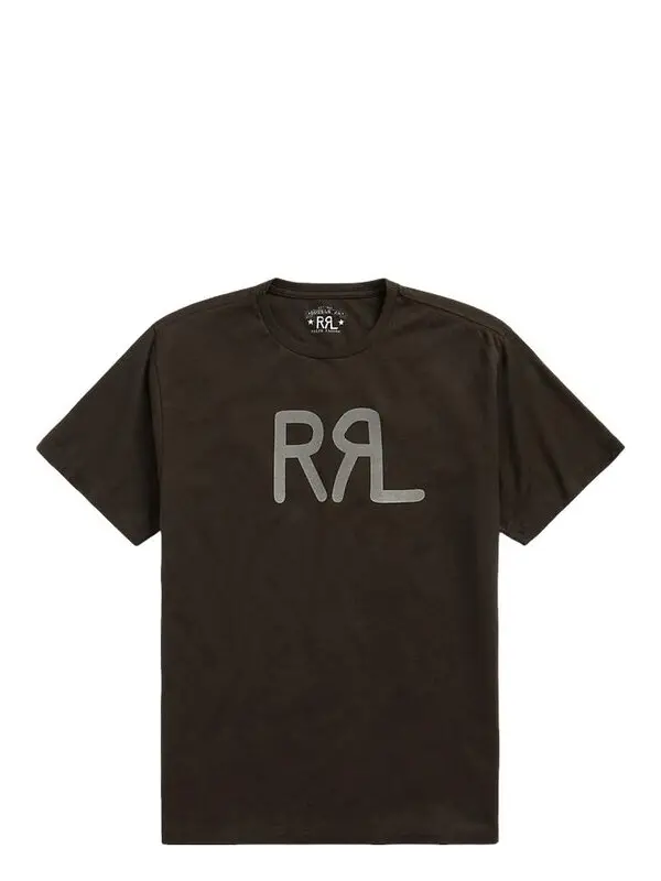 Ralph Lauren Ranch Logo T-shirt - Faded Black Canvas