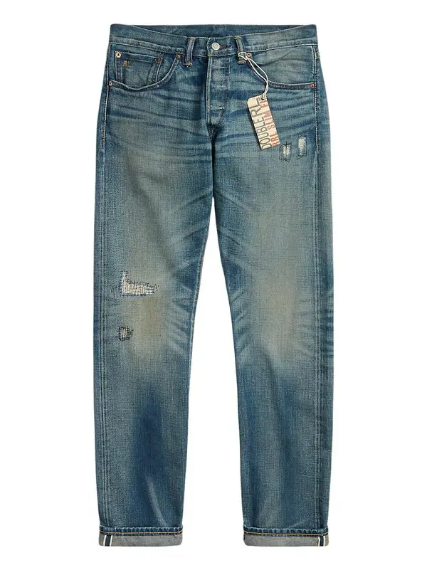 Ralph Lauren Slim Fit Selvedge Jean - Ridgway Wash