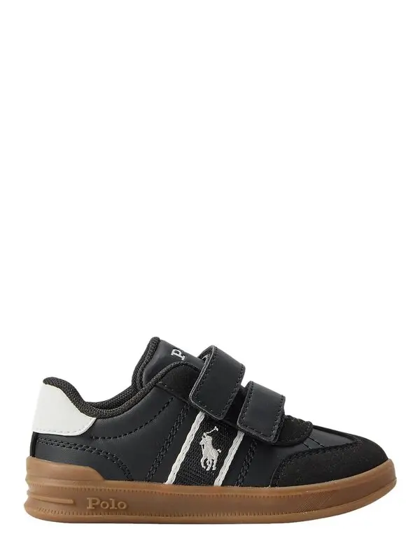 Ralph Lauren Heritage Court Iii Ez Sneaker - Black Multi