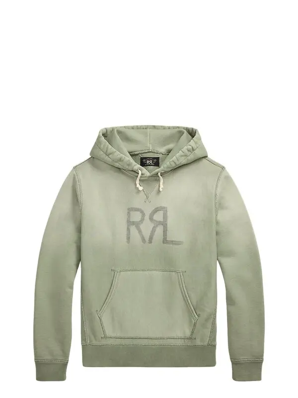 Ralph Lauren Ranch Logo Hoodie - Faded Mint