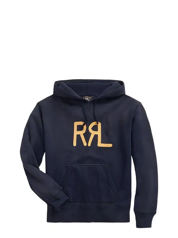 Ralph Lauren Ranch Logo Hoodie - Faded Navy