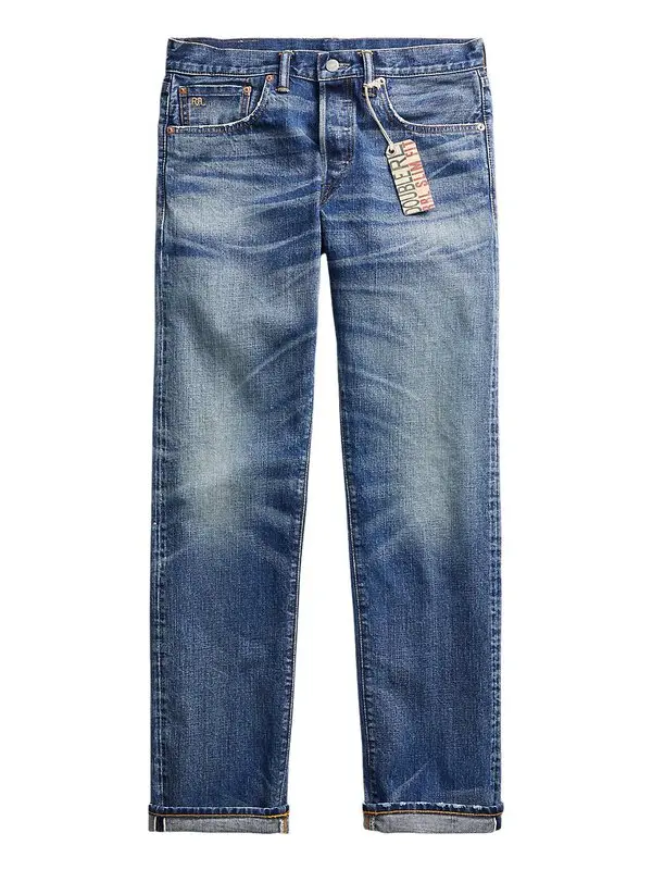 Ralph Lauren Slim Fit Hillsview Selvedge Jean - Hillsview Wash
